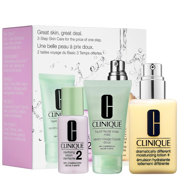 Clinique | Skincare | Clinique Great Skin Great Deal 3step Skincare Set ...
